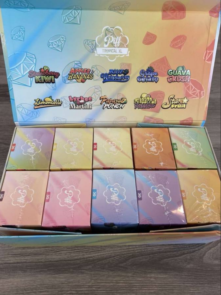 Piff Bar Carts | Piff Bar Tropical 3G XL Edition